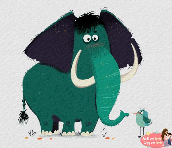 Truyện cổ tích: Cú và Voi