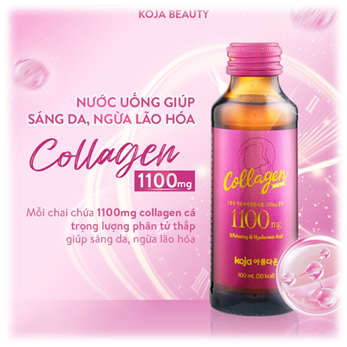 Collagen 1100 Koja và 4 thành phần "vàng” cho làn da không tuổi