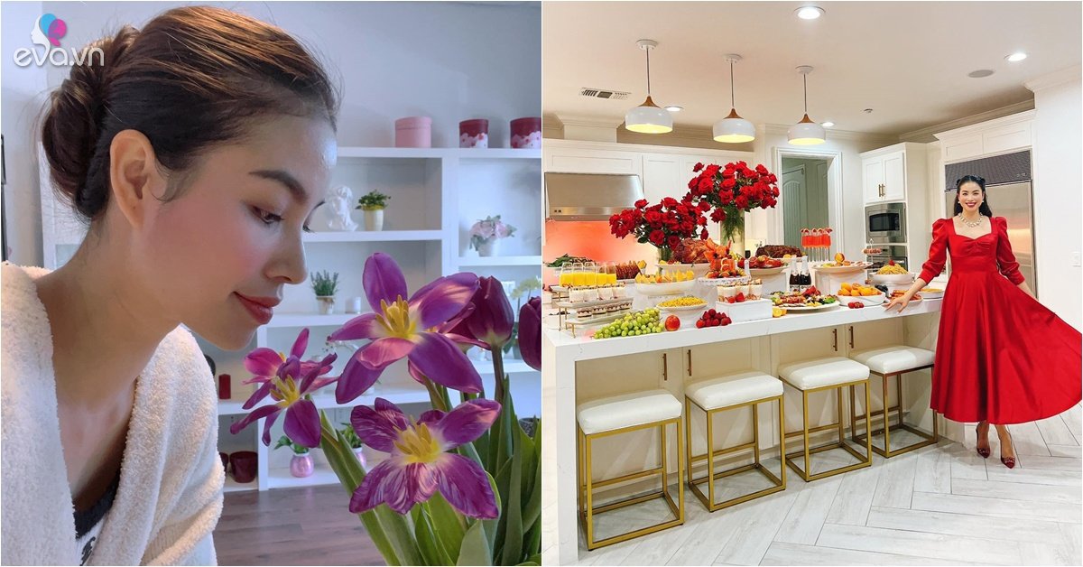 Sống an nhàn trong bạch dinh, Hoa hậu Phạm Hương còn khoe góc nhỏ xinh đẹp làm bao người xuýt xoa