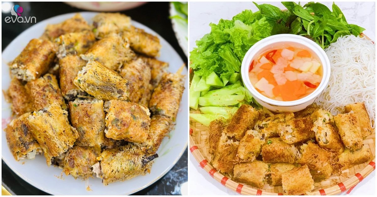 Để nem rán luôn giòn rụm không bị ướt khi gói hóa ra mẹ đảm có một ...