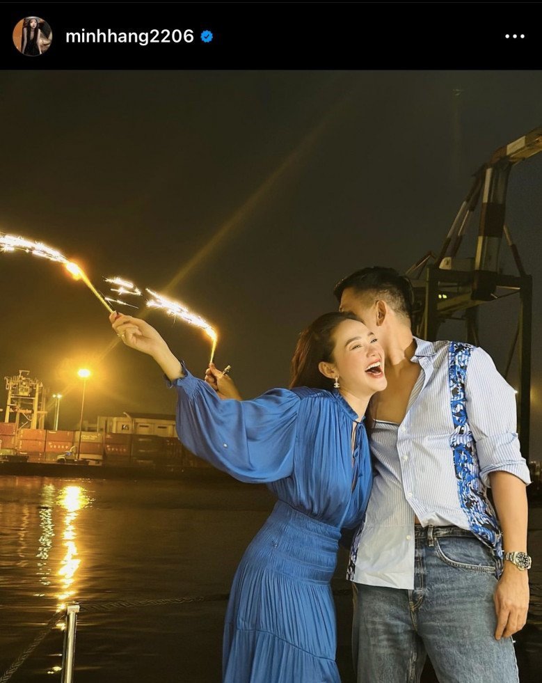 Không cần giấu giếm hay chụp lén, Minh Hằng chính thức công khai diện ...