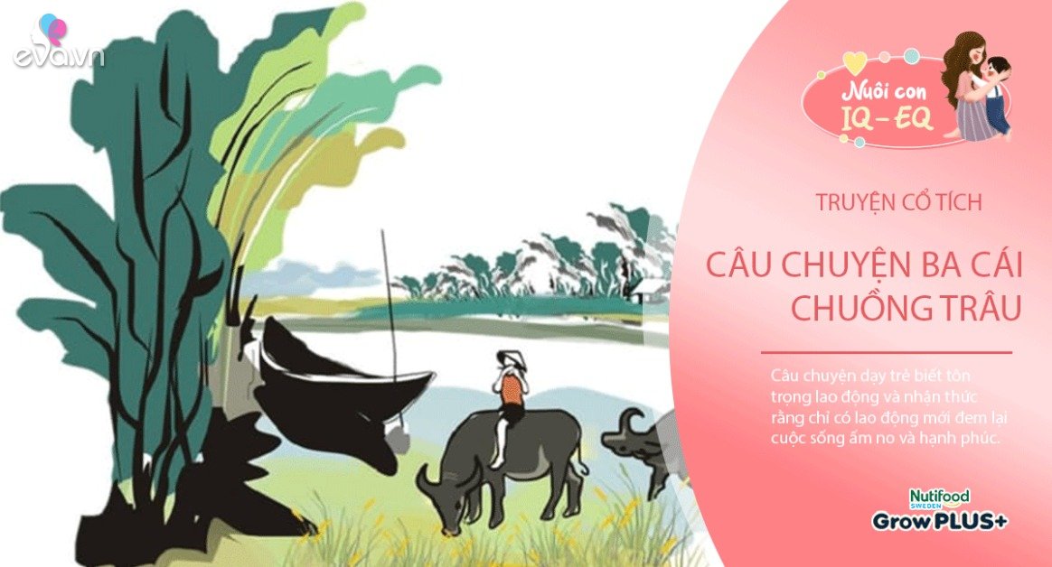 Truyện cổ tích: Ba cái chuồng trâu