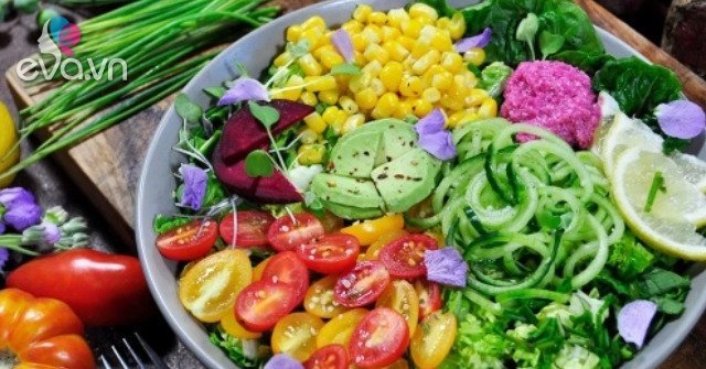 6 cách làm salad rau xà lách, cải bắp và rau củ ngon, giảm cân cực tốt