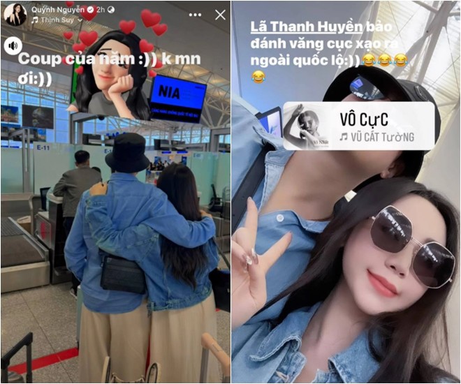 Chị đẹp Quỳnh Nga xinh như thần tiên tỷ tỷ, đi du lịch chung với Việt Anh nhưng né đứng cạnh