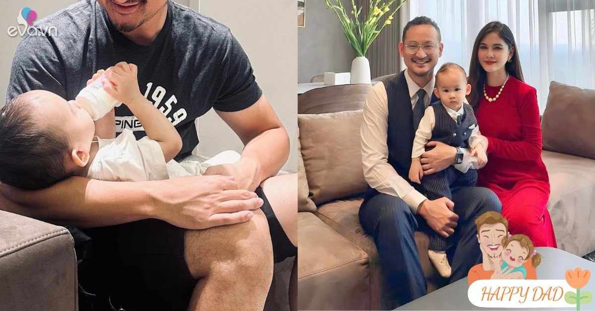Có con với MC xinh nhất nhì nhà đài VTV, cảnh bỉm sữa của CEO U40 Hà Nội thấy thương