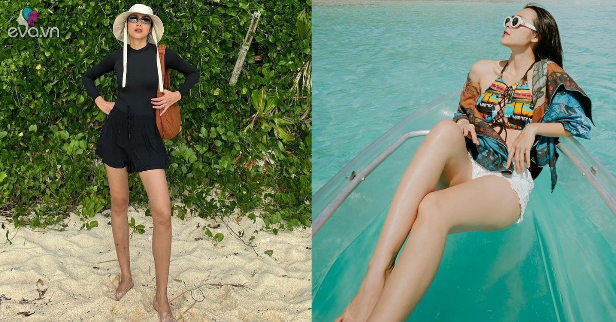 Không mặc hở, hội mỹ nhân Việt mê style đi biển kín đáo nhưng ôm sát, khoe trọn đường cong mỹ miều