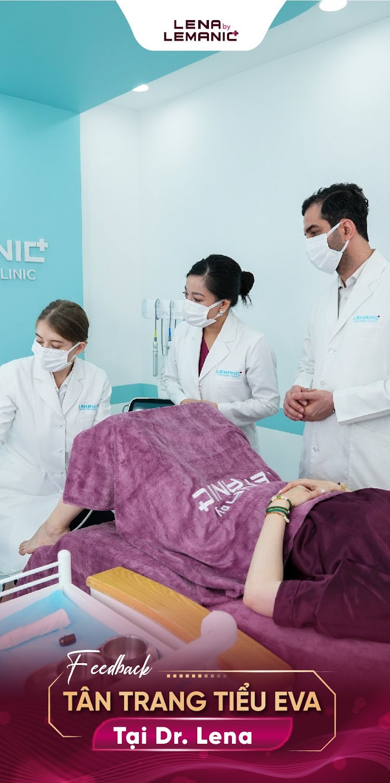 Tân trang vùng kín bằng công nghệ trẻ hóa tại Viện thẩm mỹ Lemanic