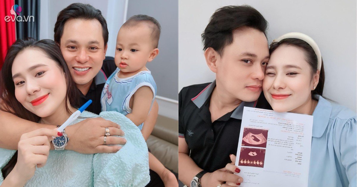 Hồ Bích Trâm Mang Thai Rồng Con Quý Tử đầu Lòng Nghịch Que Thử Thai