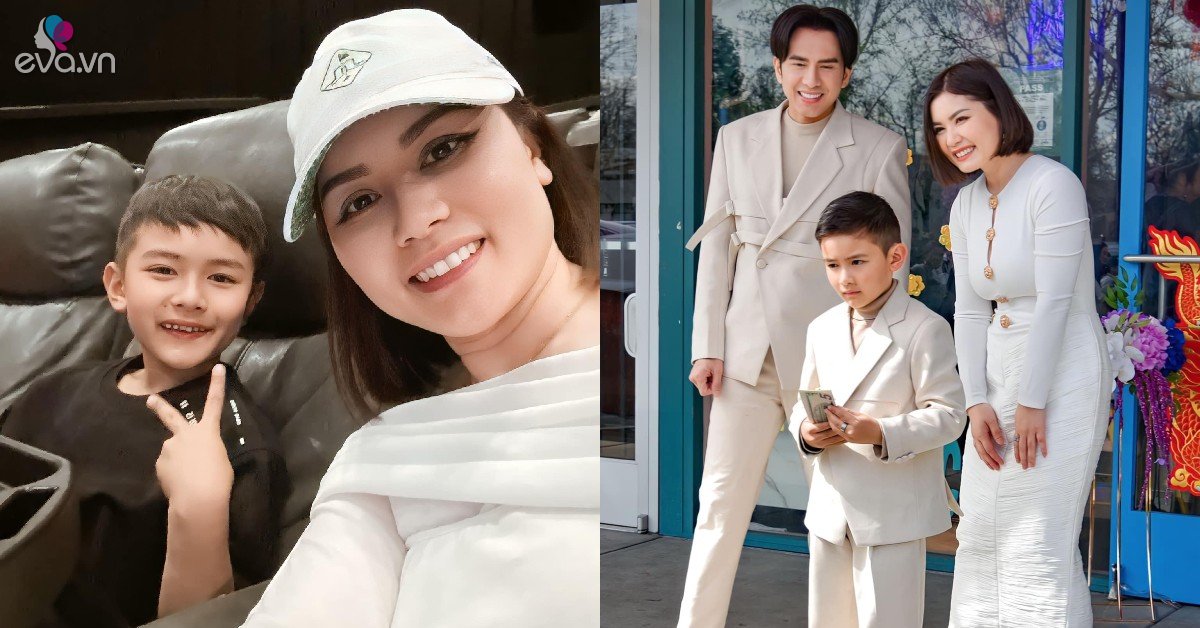 Con trai ngậm thìa vàng của Đan Trường 7 tuổi mới thay 1 chiếc răng sữa ...