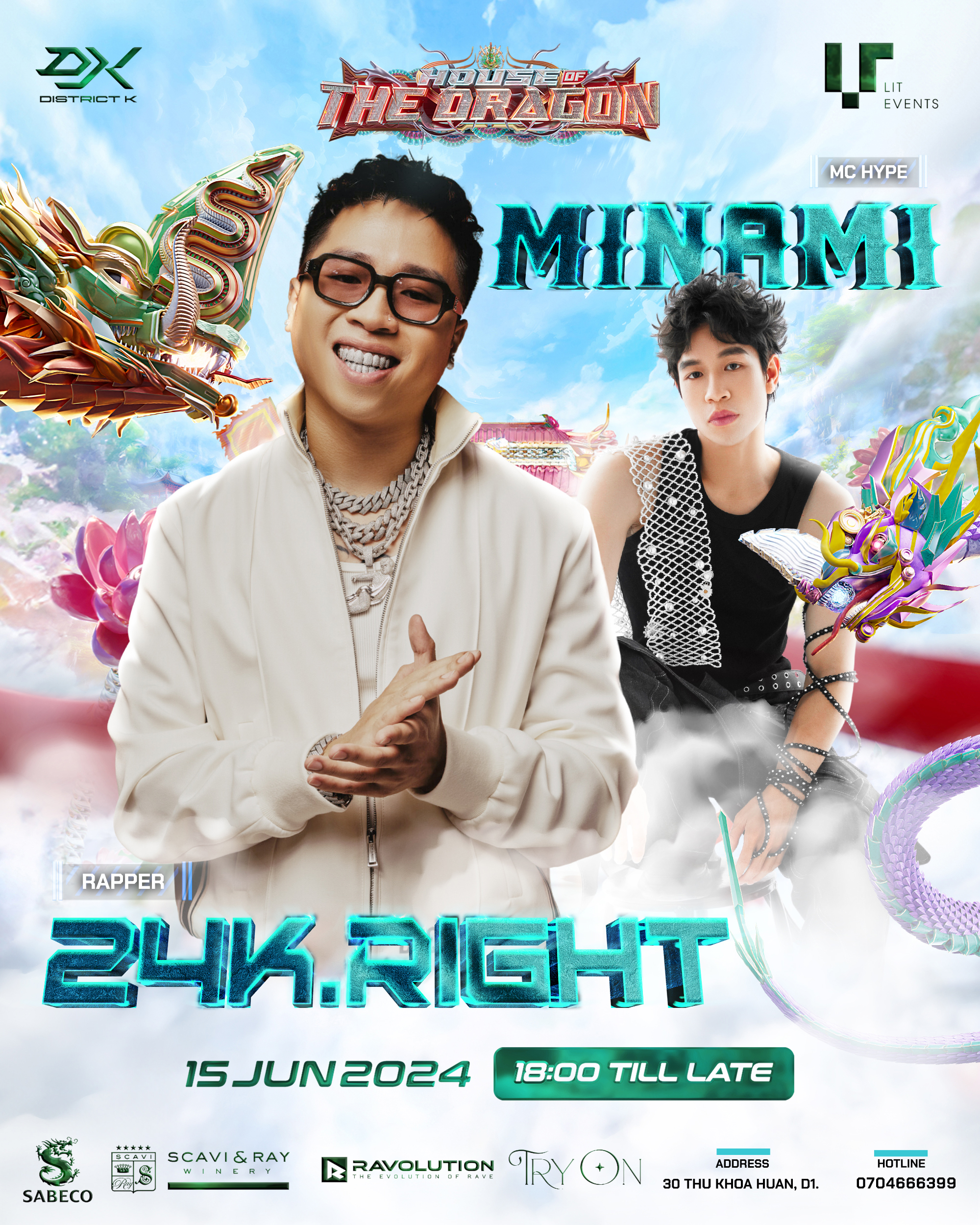 District K x LIT Events - House of the Dragon: Nơi hội tụ âm nhạc và ...