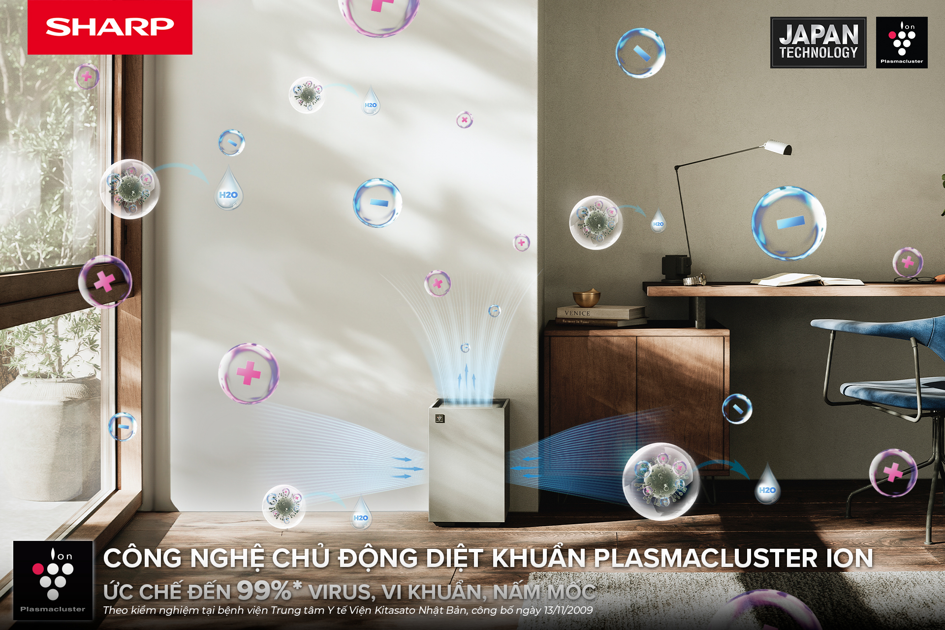 Sharp trình làng thế hệ máy lọc khí mới Sharp Purefit Mini – Tinh gọn ...