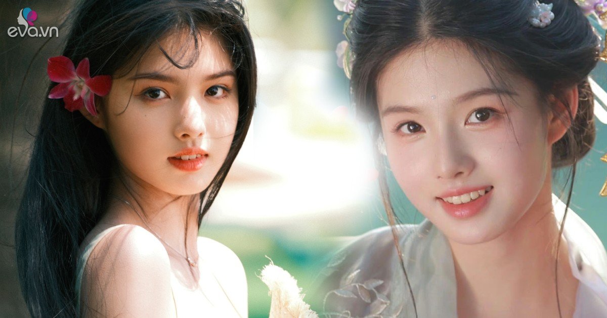 Gái xinh 2K8 được gọi bản sao Lưu Diệc Phi, nhan sắc đẹp như tiên nữ ...