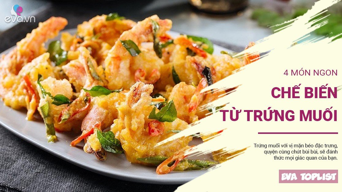 Biến tấu trứng muối thành 4 món ngon đốn tim dành cho bạn