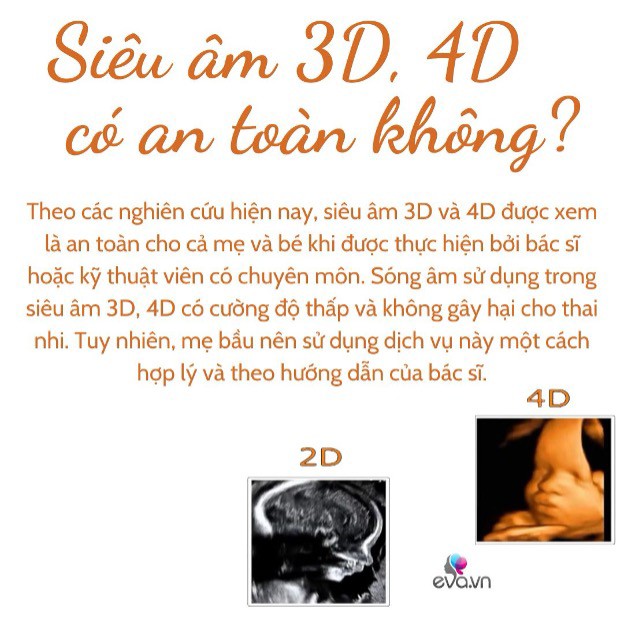 Mọi điều bà bầu cần biết về siêu âm 3D và 4D