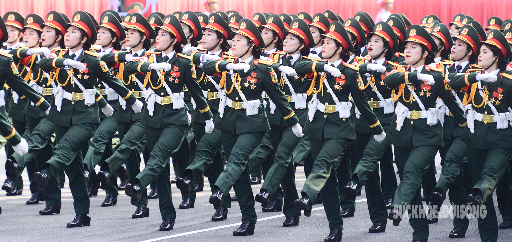 Hình ảnh hào hùng của lực lượng Quân đội Nhân dân Việt Nam trong lễ ...