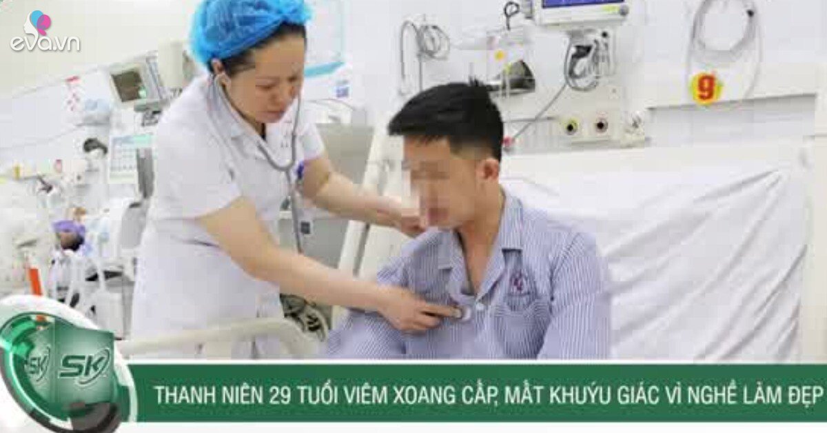 Thanh niên 29 tuổi viêm xoang cấp, mất khứu giác vì nghề làm đẹp