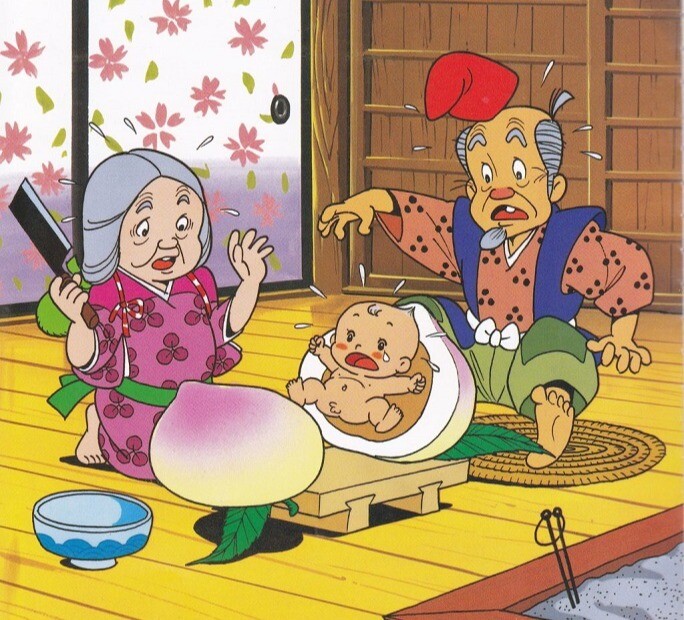 Truyện cổ tích: Momo Tarou – Cậu bé anh hùng sinh từ quả đào