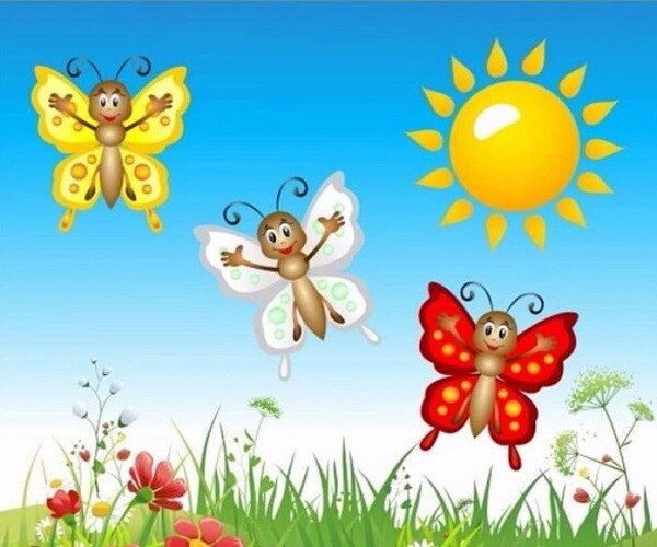 Truyện cổ tích: Ba cô bạn bướm