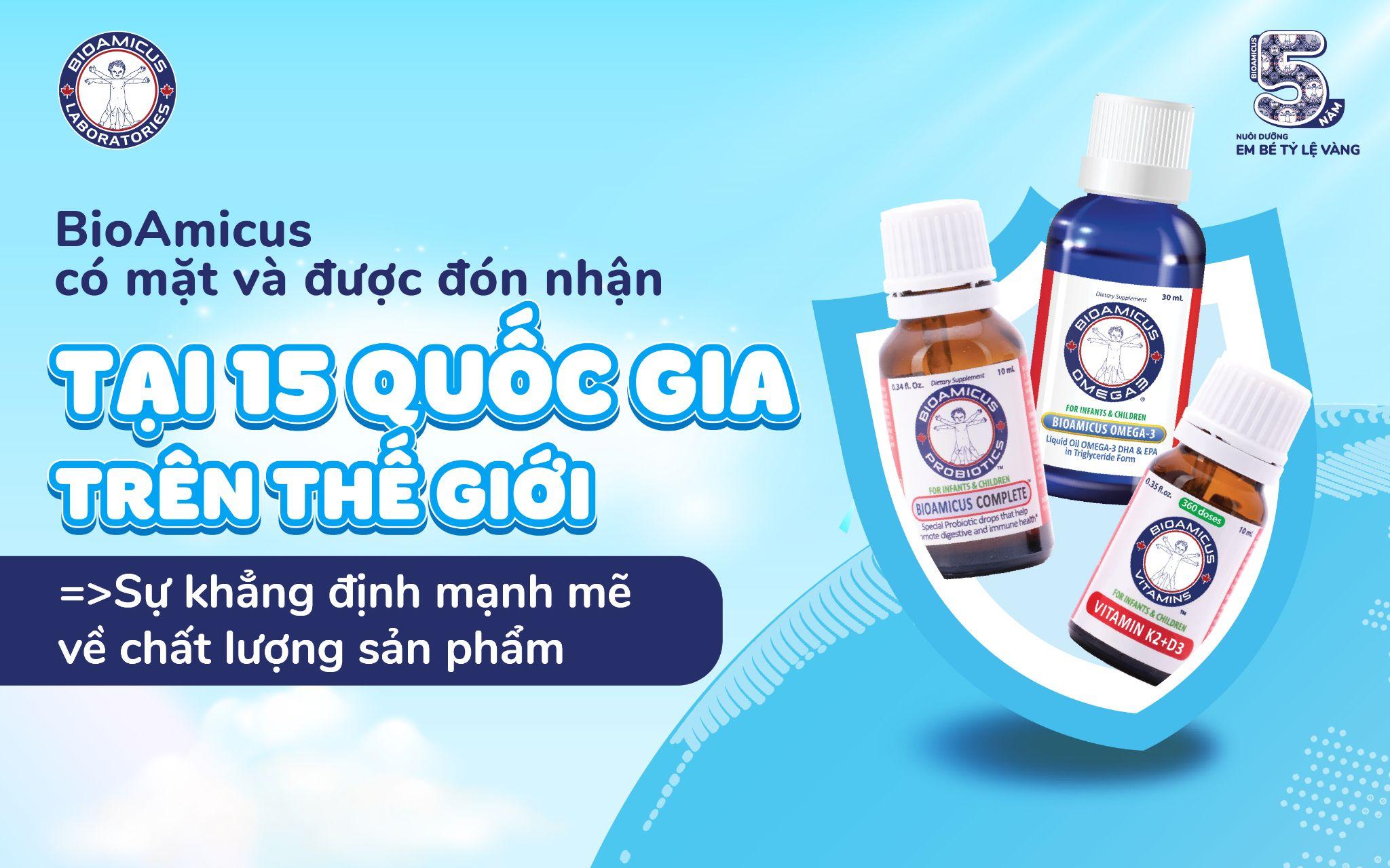 BioAmicus - Khẳng định vị thế thương hiệu toàn cầu