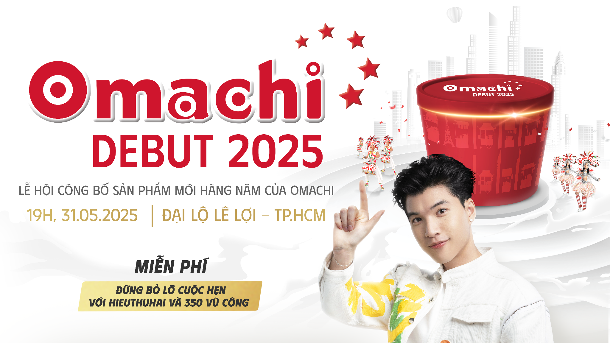 Sản phẩm đặc biệt nào ra mắt tại "lễ hội” Omachi Debut 2025 ngay trung ...