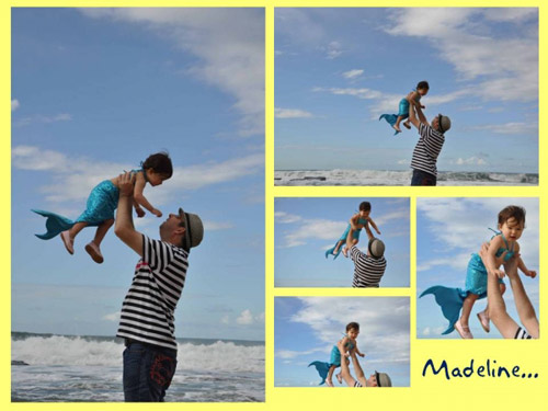 Siêu mẫu nhí: Nàng tiên cá Madeline Mai Ashton