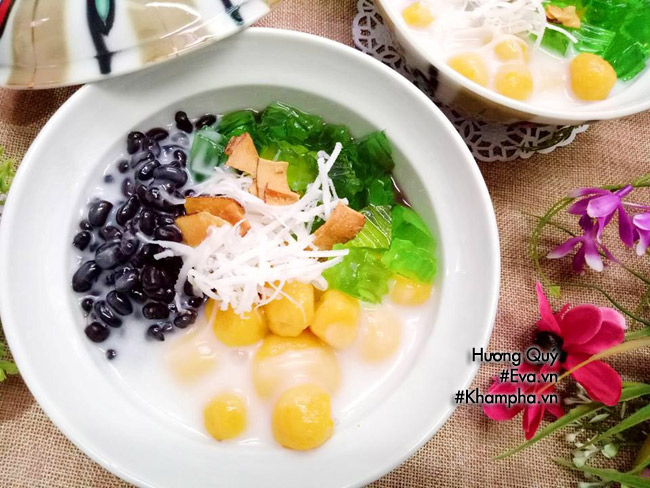 Cách nấu chè ba màu ngọt mát đãi cả nhà mùa nắng - Món ngon