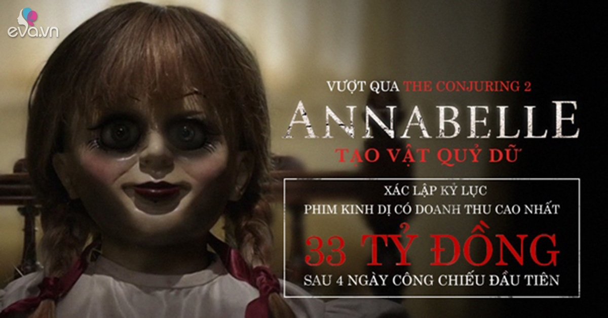 Annabelle: Tạo vật quỷ dữ lập kỷ lục thu 33 tỷ đồng sau 4 ngày chiếu