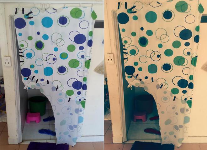 Nhát gan lại được bạn tâm lý mua cho rèm giường, lúc treo lên anh chàng ...