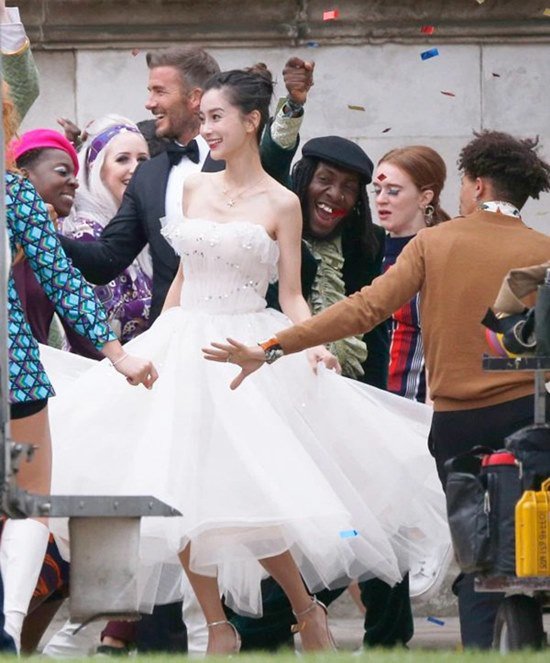 Sau khi lộ ảnh cưới với Beckham, Angelababy lần đầu nói về quan hệ thực ...