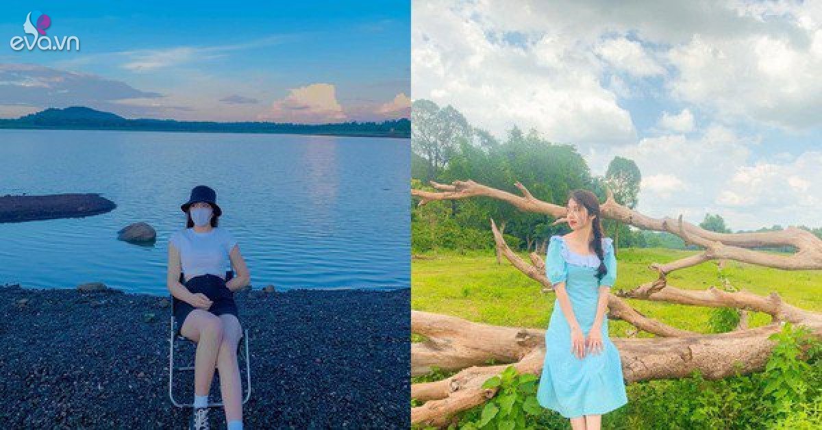 Ngắm bình minh và hoàng hôn tại hồ nước ngọt Ea Kao, chỉ cần đứng im đã ...