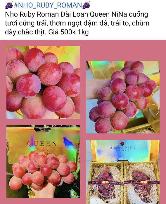 Loại nho từng có giá 2 chỉ vàng/chùm, nay đổ bộ chợ Việt với giá rẻ chưa từng có