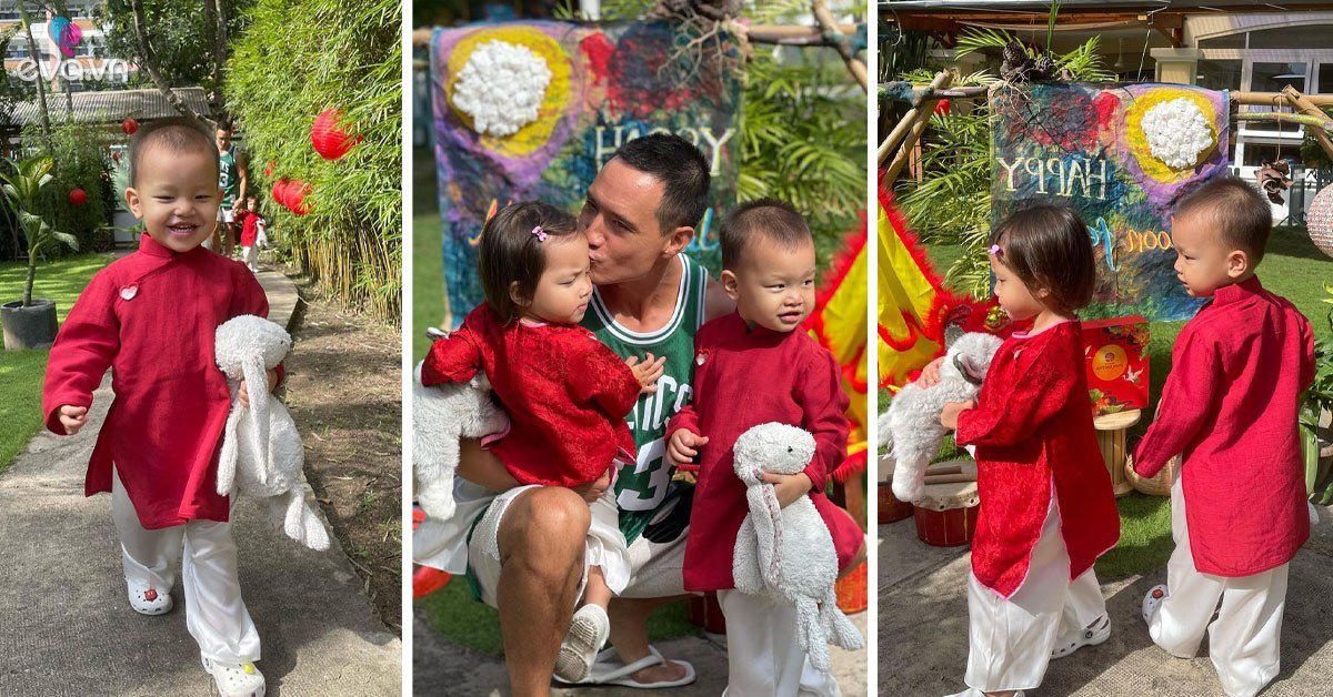 Lisa Leon diện áo dài đón Trung thu bên Kim Lý quá đáng yêu, nhưng vắng ...