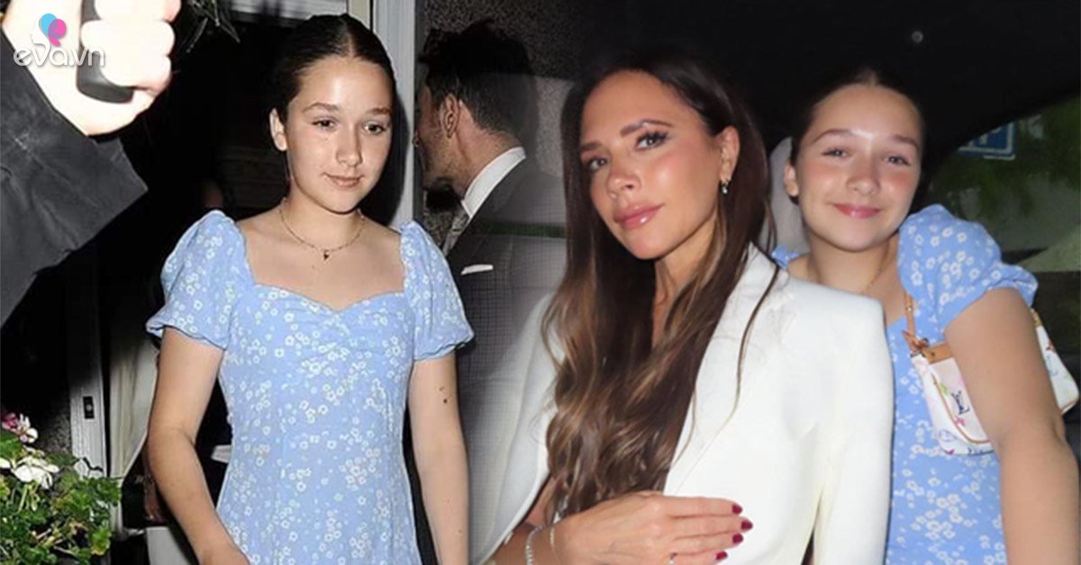 Không còn mượn đồ của mẹ, con gái độc nhất nhà David Beckham nay mặc ...
