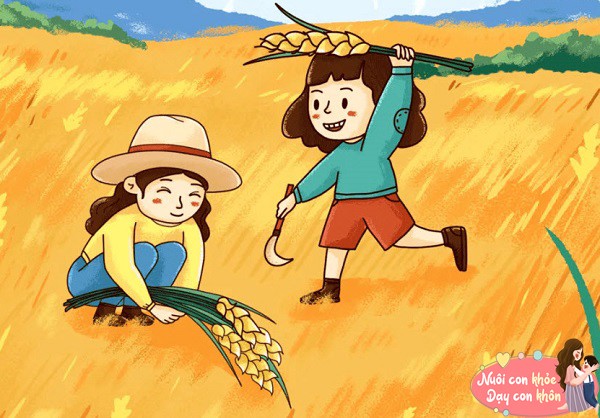 Truyện cổ tích: Sự tích hạt lúa