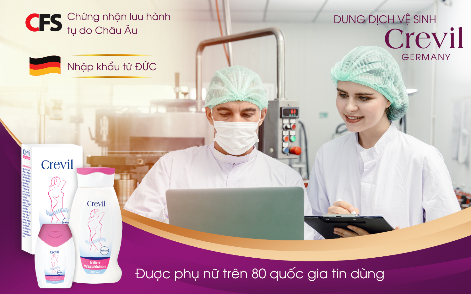 Nâng niu làn da vùng tam giác mật với dung dịch vệ sinh đến từ Đức