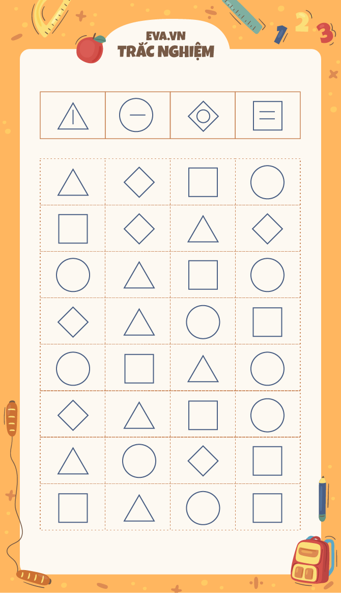 6 bài thử thách nhận diện tiềm năng trí tuệ trẻ 6 – 8 tuổi (Phần 2)