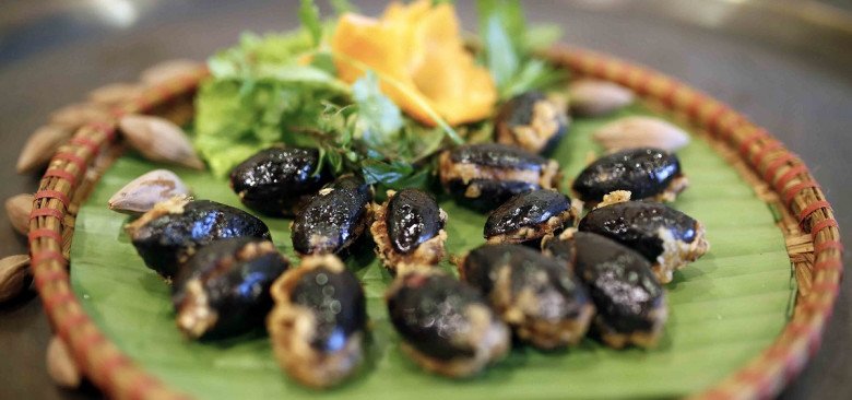 Quả này được ví là "vàng đen” chỉ có vào mùa thu, đem kho thịt thì ngon ...