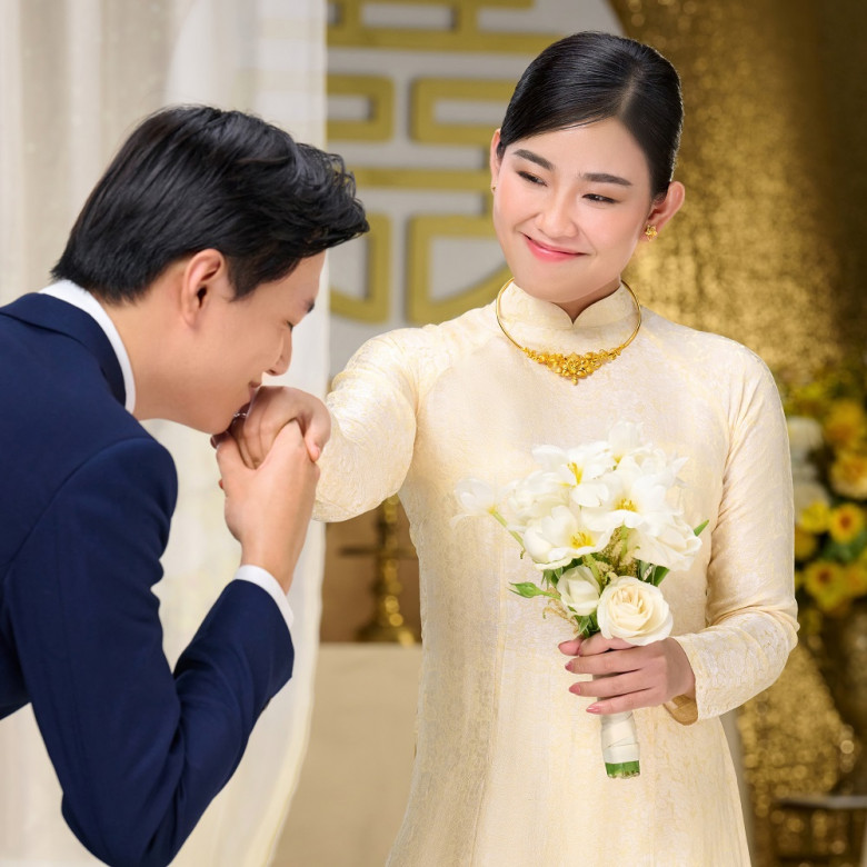 Bộ trang sức cưới Trầu Cau PNJ: món quà ý nghĩa cho mùa cưới 2023
