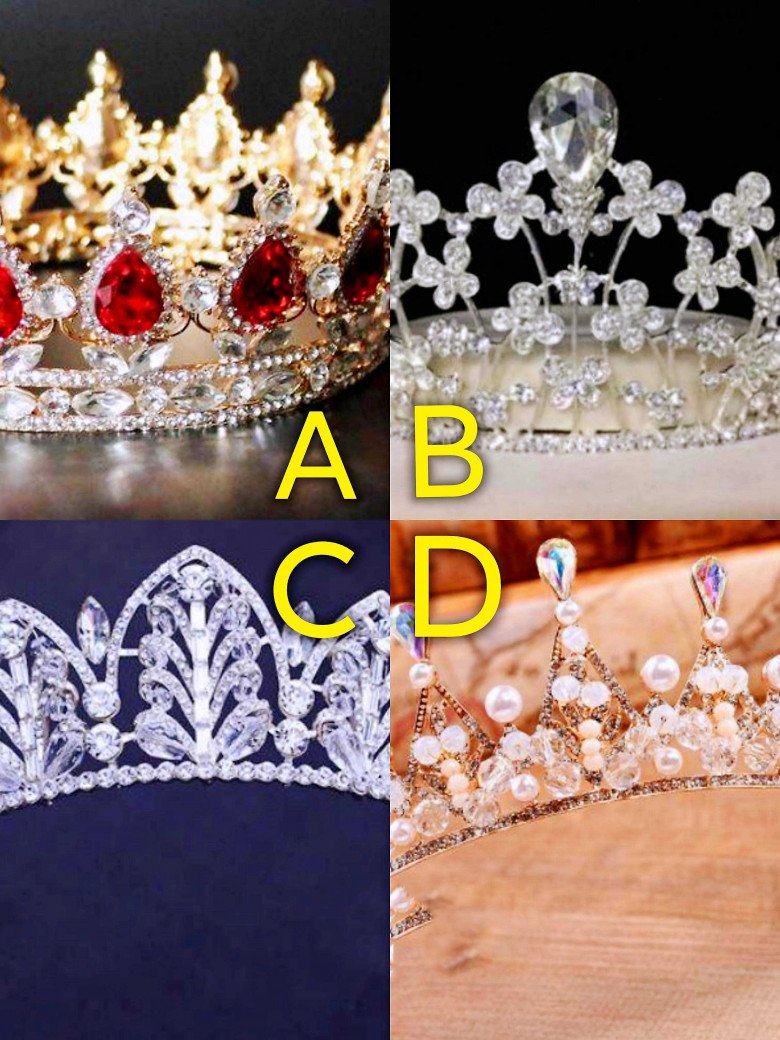 Trắc nghiệm tâm lý: Chọn 1 chiếc vương miện và xem ai là người ảnh ...
