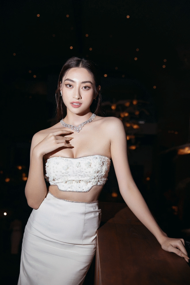 Hoa hậu Lương Thuỳ Linh diện áo cọng thun, khoe đường cong gợi cảm: "Mình làm đẹp theo lời bác sĩ”