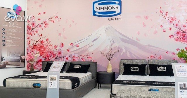 Nệm Simmons Beautyrest Hasu và Sakura: "Món quà” kỷ niệm 60 năm thành ...