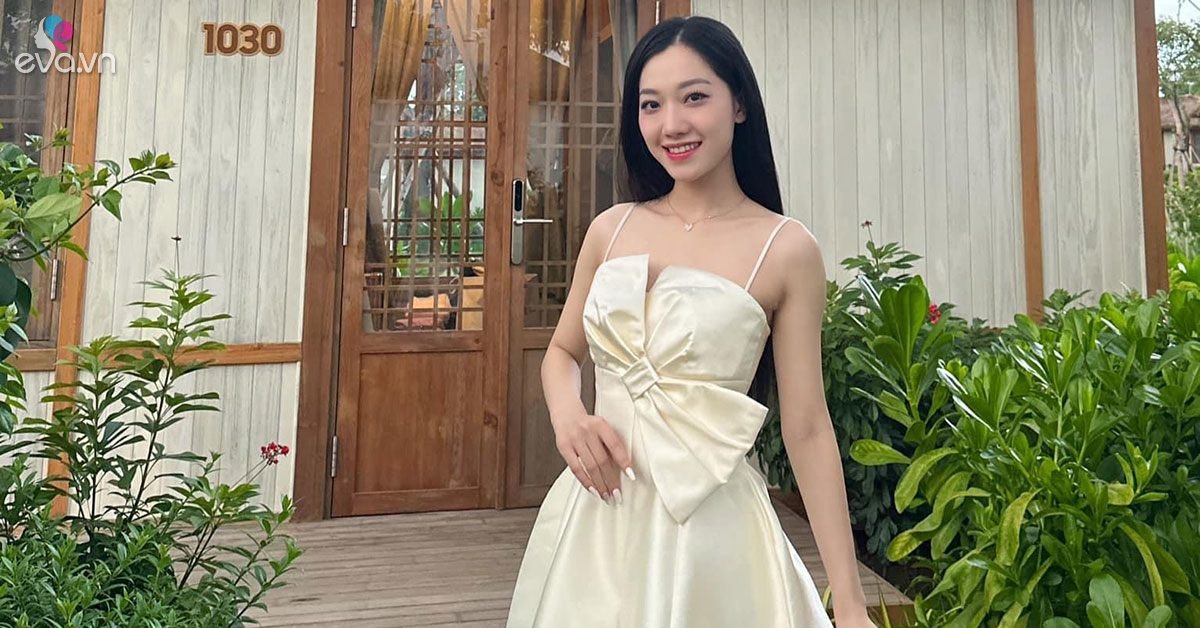 Con gái "Bà nội chất chơi” thi hoa hậu, mặt hoa da phấn đúng chuẩn ngọc nữ Hà thành