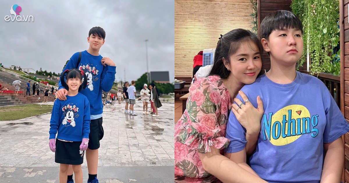 Con trai Quách Ngọc Ngoan cao vượt mẹ Lê Phương, ngày càng ra dáng nam ...
