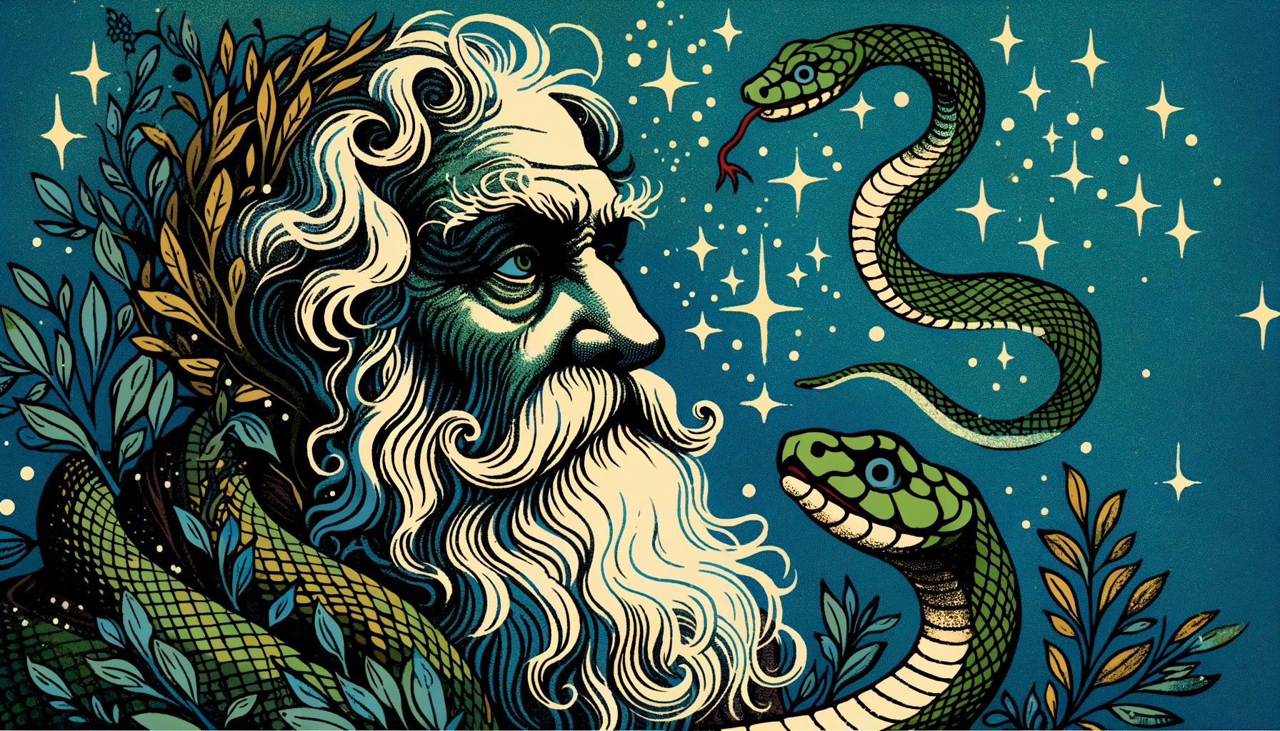 Truyện cổ tích: Người nuôi rắn và con rắn