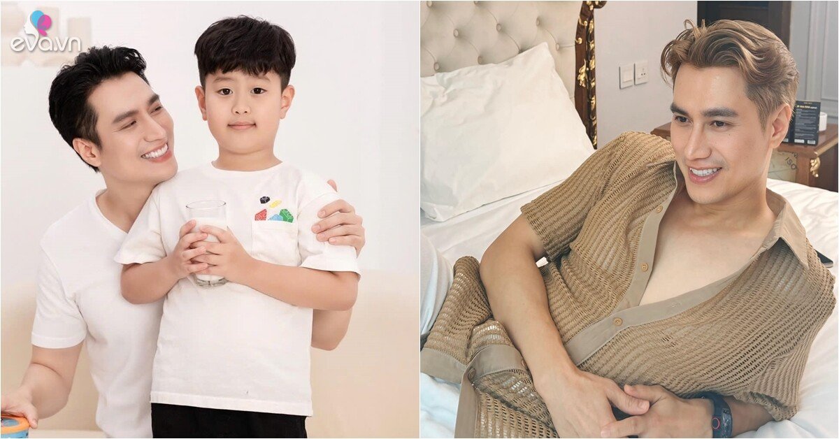 Con trai Việt Anh mới 7 tuổi đã hứa hẹn là trụ cột kinh tế gia đình ...