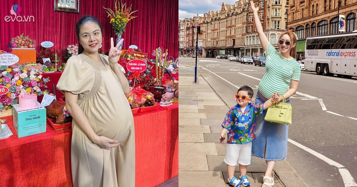 Vân Trang và vợ trẻ Chi Bảo cùng tăng 24kg khi mang bầu: Người tủi thân về ngoại hình, người đi ...