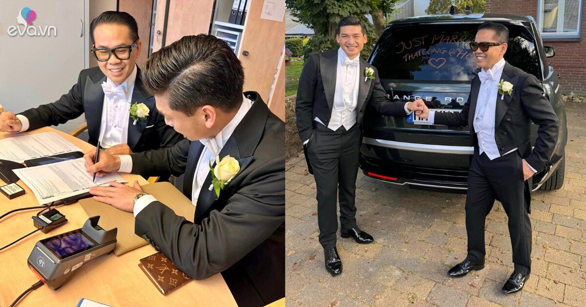 NTK Thái Công kết hôn với bạn trai CEO kém 17 tuổi Yves Huy Phan, hạnh phúc vì được cấp giấy hôn ...