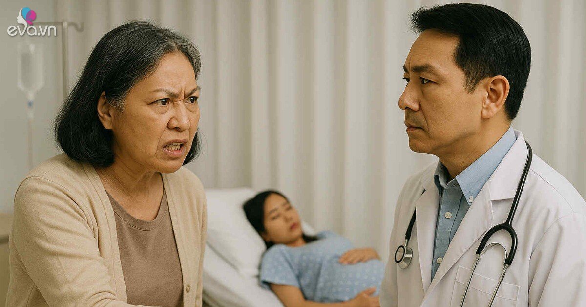 Đưa con dâu đi đẻ, mẹ chồng nổi giận giữa phòng sinh khi nghe 1 câu bác ...