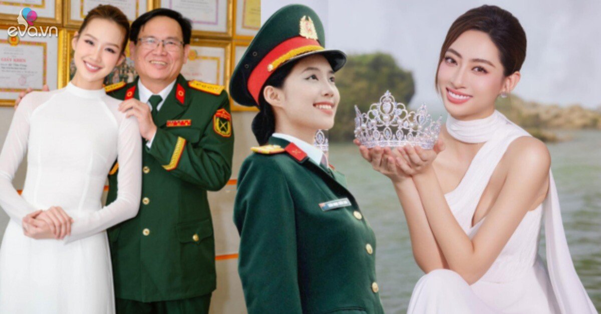 Hoa, á hậu là con nhà nòi tại A80: Thừa hưởng gen trội từ phụ huynh quân nhân, sớm thành mỹ nhân ...