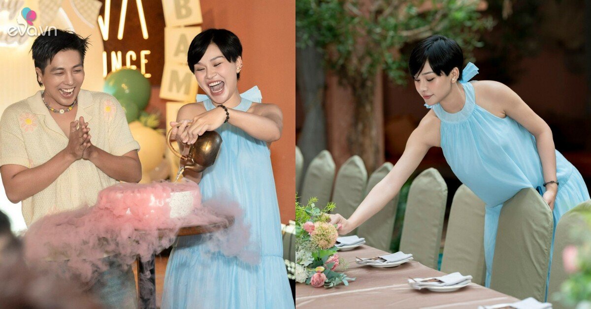 Học trò Lan Khuê thông báo sắp đón công chúa đầu lòng, bầu vượt mặt vẫn ...